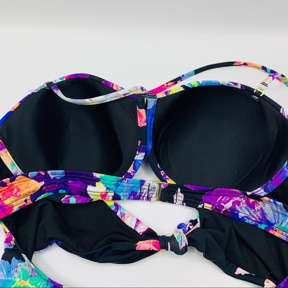 Bar III | Swim | Bar Lll Keyhole Tech Floral One Piece Swimsuit | Poshmark